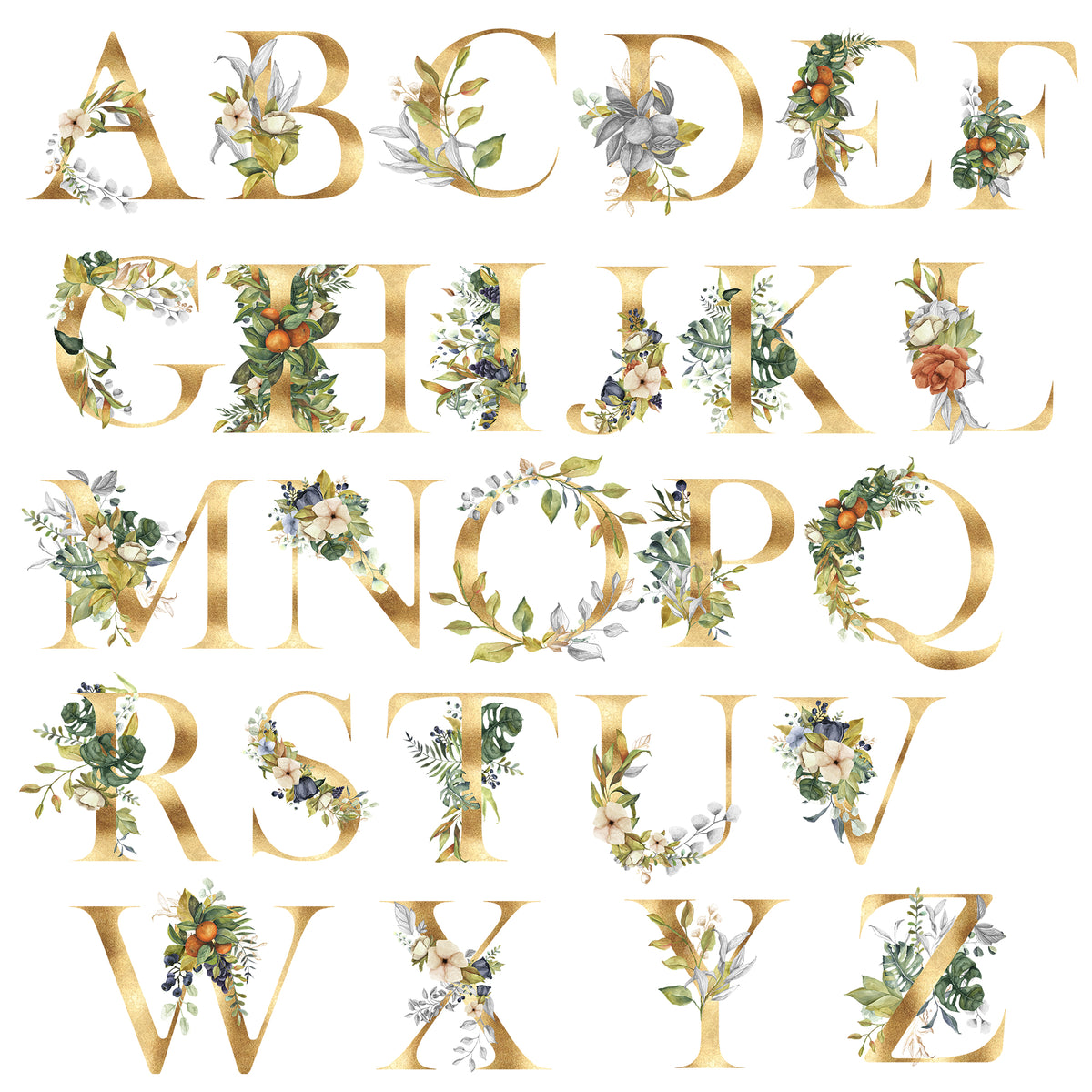 Bouteille isotherme personnalisée, Modèle Initiale Or et blanc – LaFabrik34